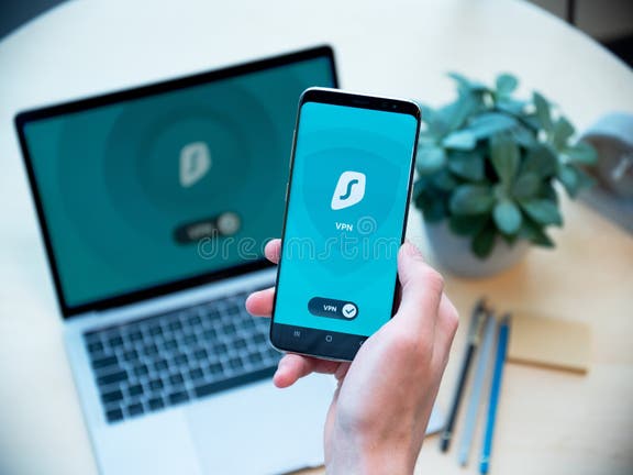 Working on Secure Smart Devices Stock Image - Image of servers, secured ...