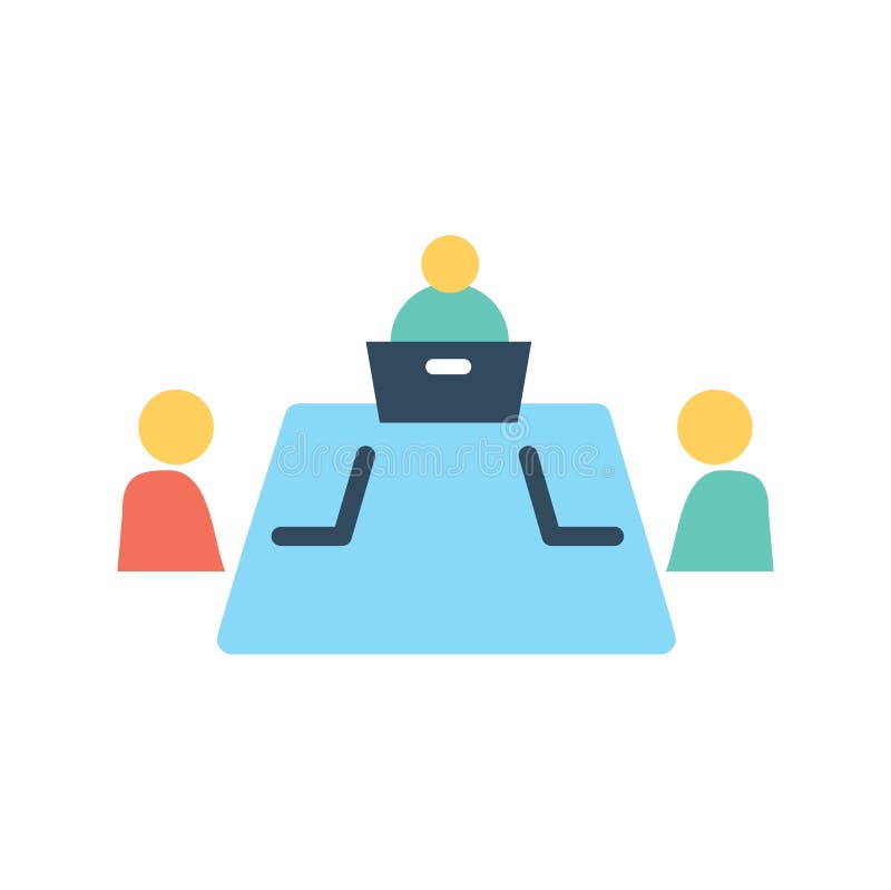 Working session icon stock vector. Illustration of design - 264664758