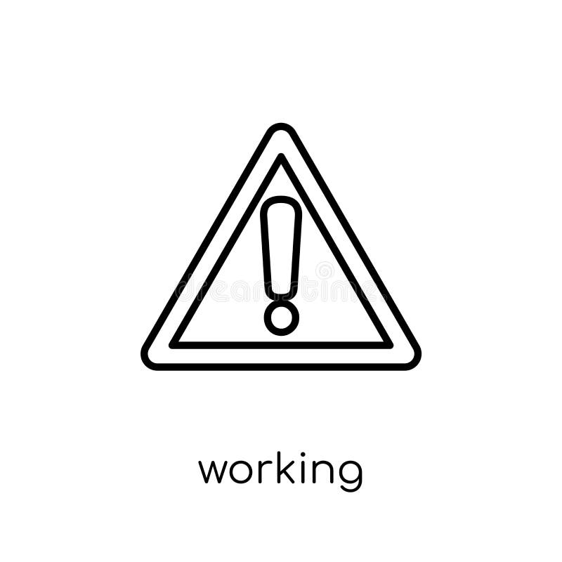 Not working sign or stamp stock vector. Illustration of stamp - 129818103