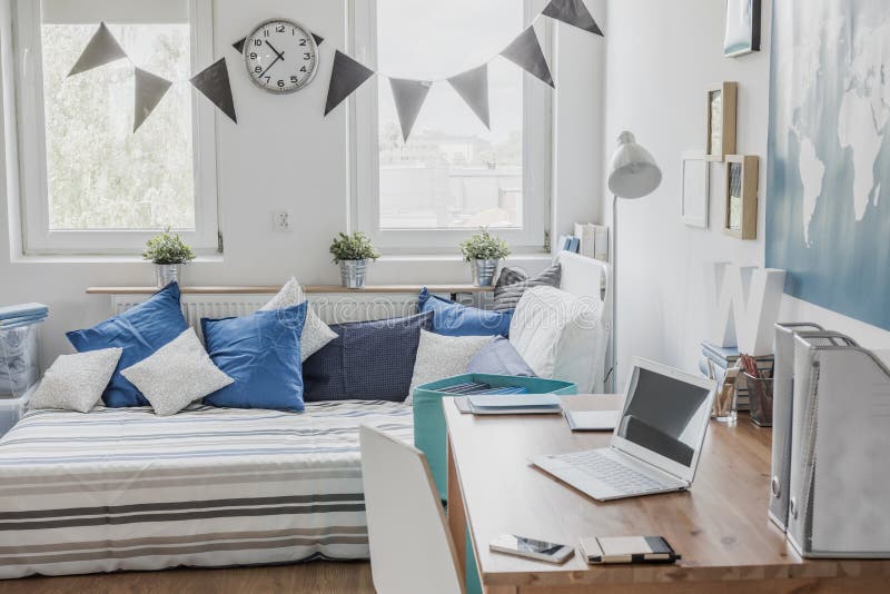 Working space for children stock photo. Image of chair - 59793650