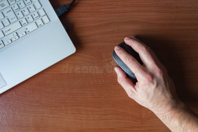 Mouse user stock image. Image of technology, administration - 199151