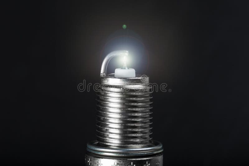 Working Spark Plug with Blue Sparkle Stock Image - Image of closeup ... Working Spark Plug with Blue Sparkle Stock Image - Image of closeup ...