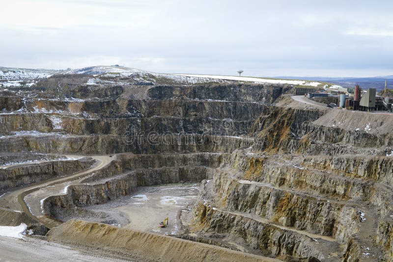 Huge quarry stock image. Image of countryside, digging - 33279269