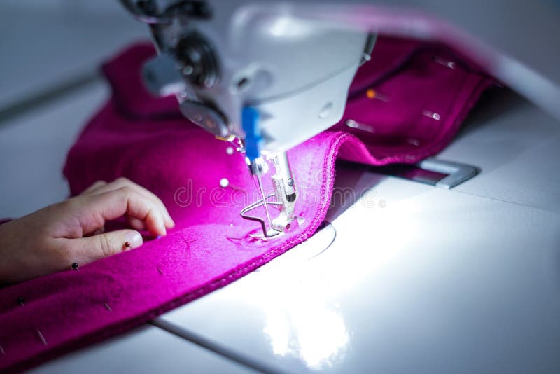 Working in the Tailor Shop. Stock Image - Image of sewing, tailor ...