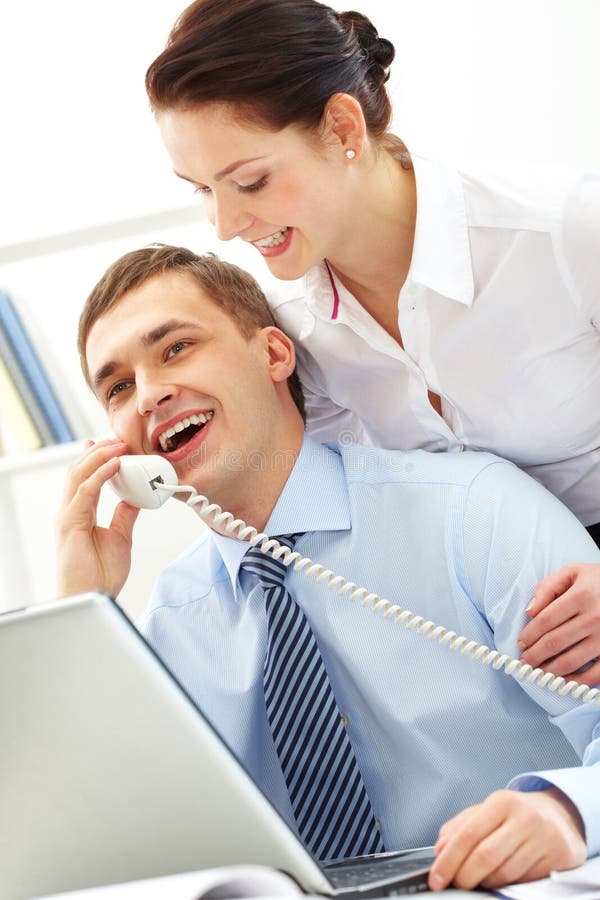 Working time stock image. Image of handsome, male, employee - 24309337