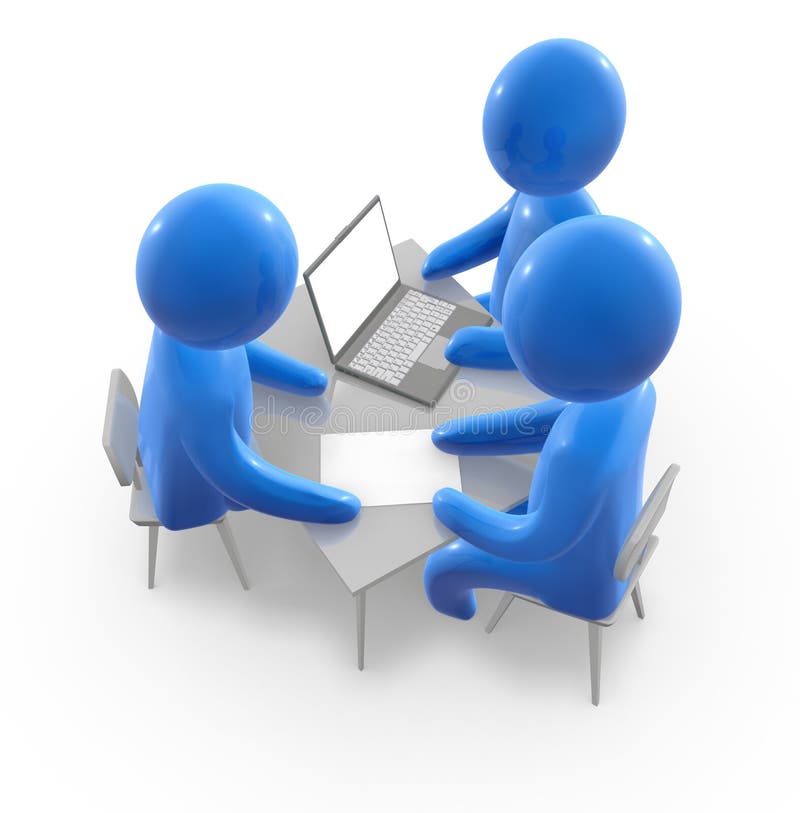 Working together. stock illustration. Illustration of idea - 24331588