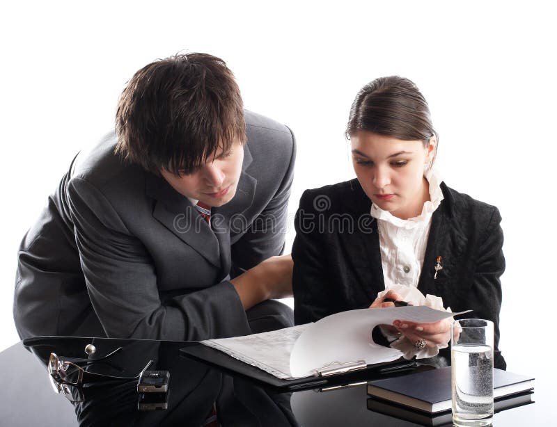 Working Together stock photo. Image of good, colleagues - 2011104