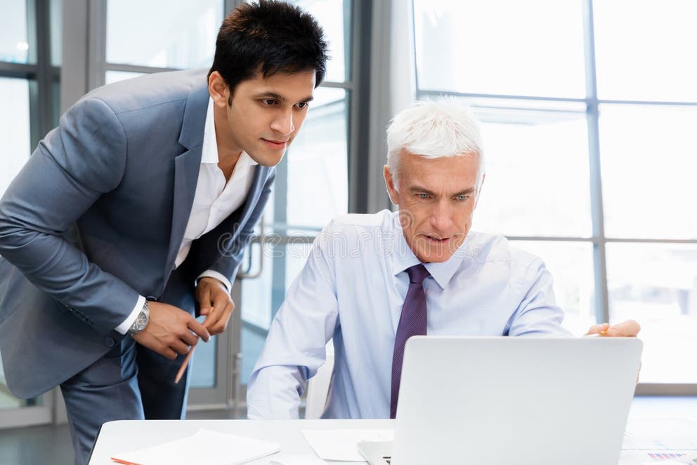 Working Together Effectively Stock Photo - Image of caucasian ...