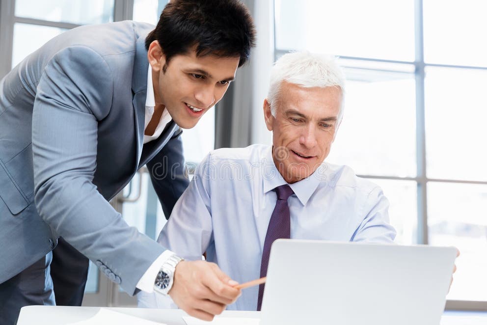 Working Together Effectively Stock Image - Image of business, coworker ...
