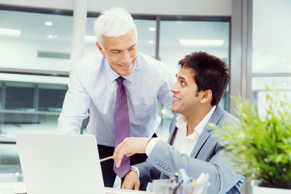 Working Together Effectively Stock Photo - Image of discussion, adult ...