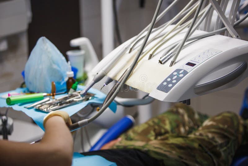 Working Tools of the Dentist. Stock Image - Image of health, apparatus ...