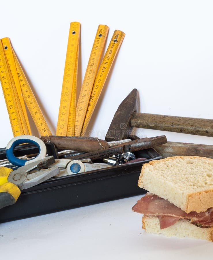 Sandwich Lunch Work Construction Stock Photos - Free & Royalty-Free ...