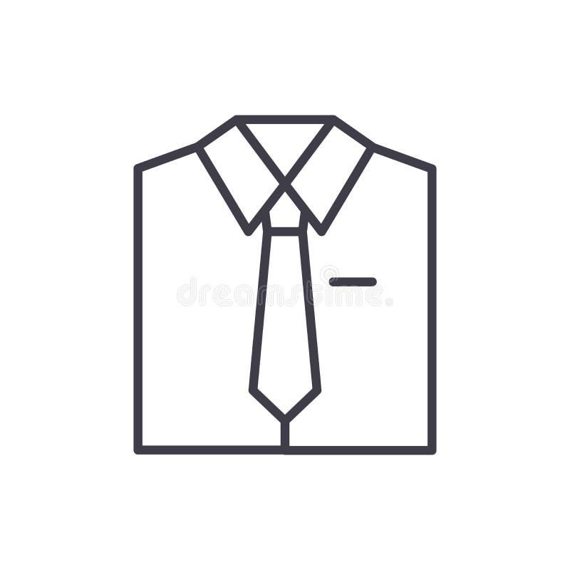 Uniform Linear Icon Concept. Uniform Line Vector Sign, Symbol ...
