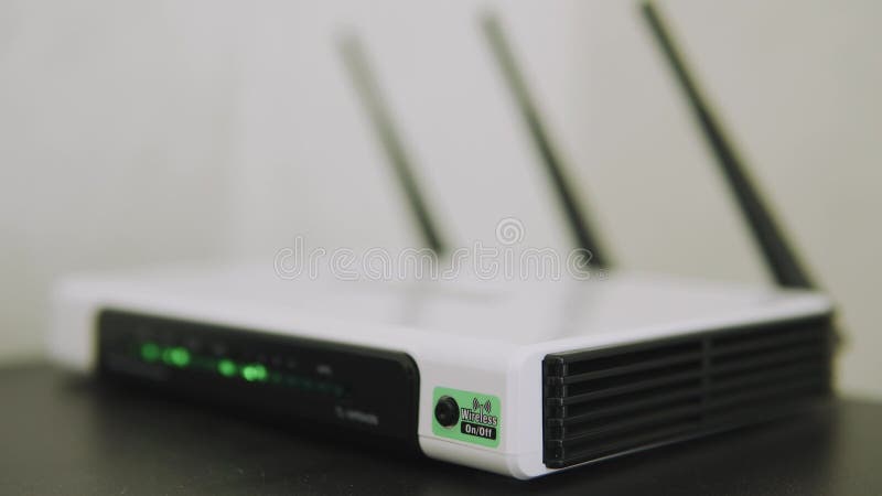 Working Wireless Router with Powering Lights and Internet Connection ...