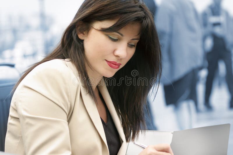 Working woman stock photo. Image of company, people, manager - 73872