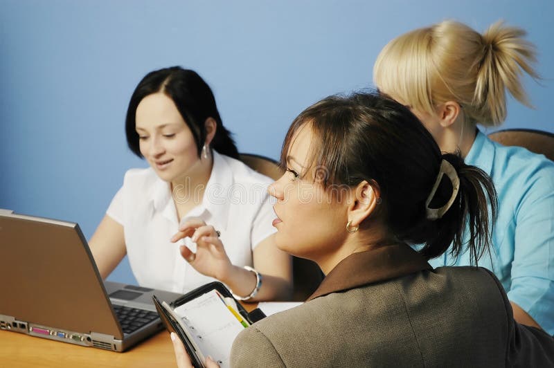 Working women stock photo. Image of meeting, associate - 149578