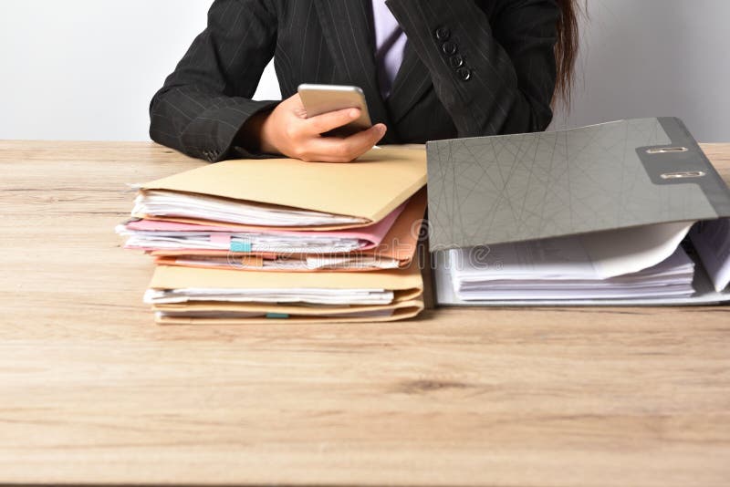 File Stack stock image. Image of bureaucracy, file, document - 96824381