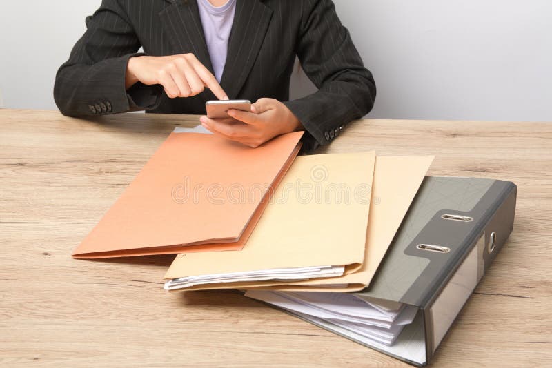 File Stack stock image. Image of bureaucracy, file, document - 96824381