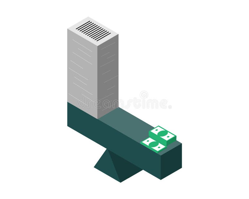 Workload Compare To Base Salary or Income Received Stock Vector ...