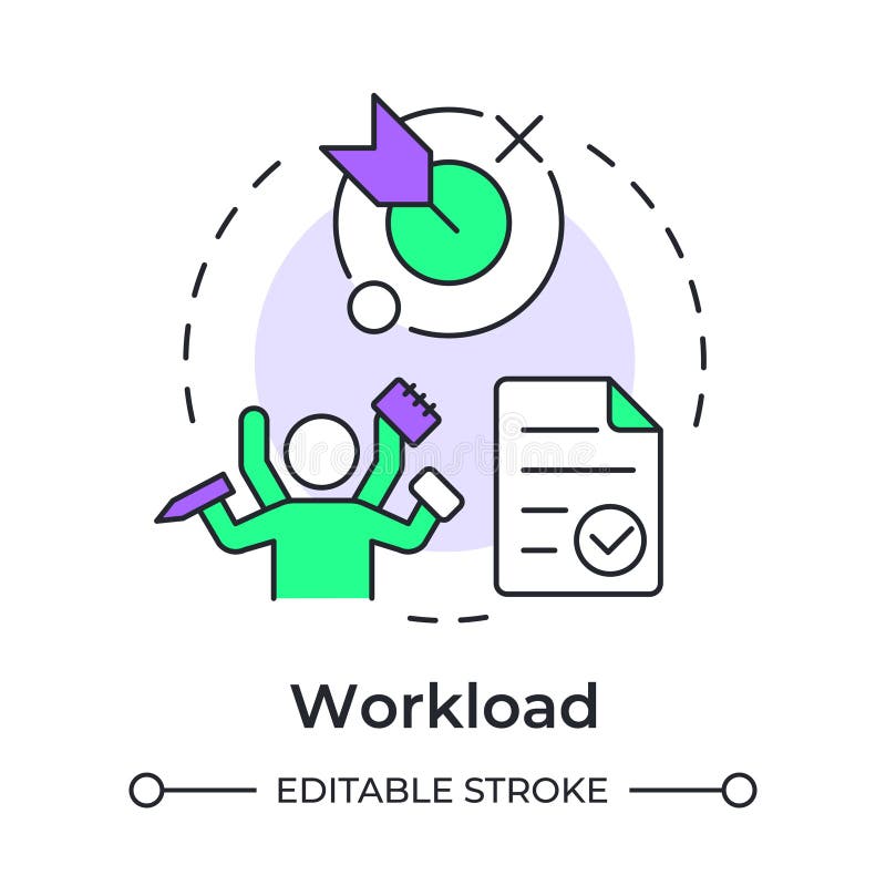 Workload Stock Illustrations – 10,184 Workload Stock Illustrations ...