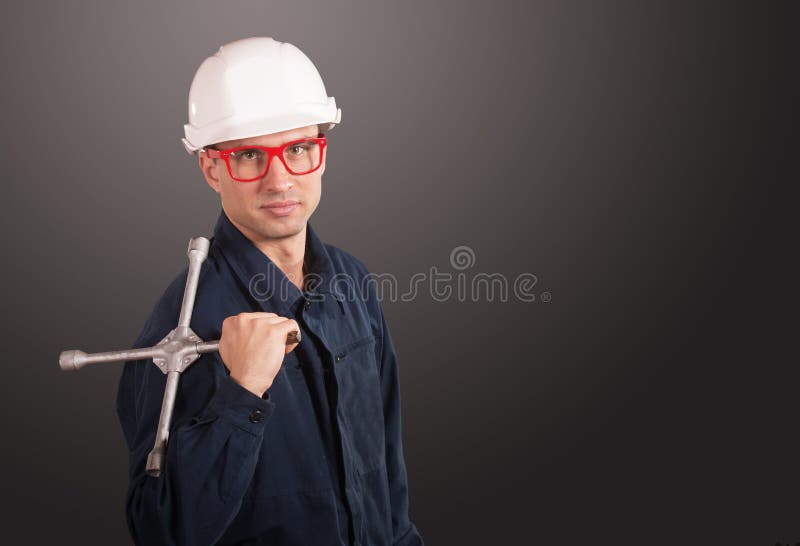 Workman stock image. Image of occupation, instrument - 58201733