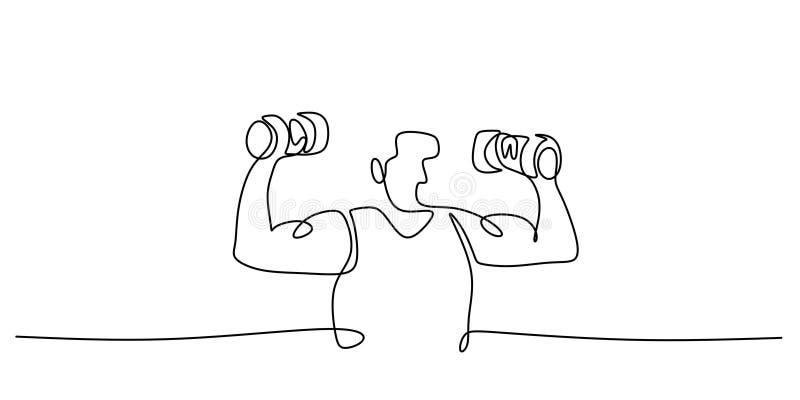 Training Continuous Line Drawing Stock Illustrations – 5,144 Training ...