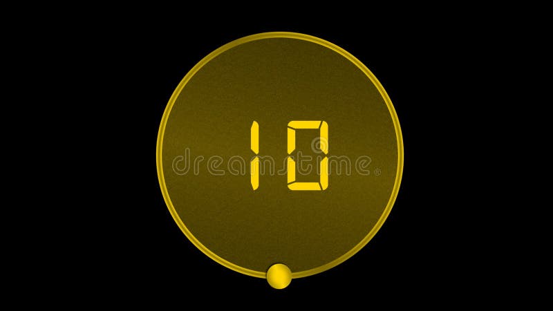 WORKOUT GYM Countdown Timer with Black Background Stock Video - Video ...