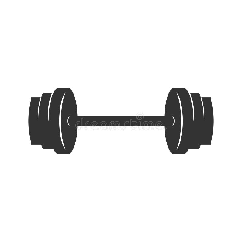 Workout logo icon design stock vector. Illustration of dumbbell - 344753771