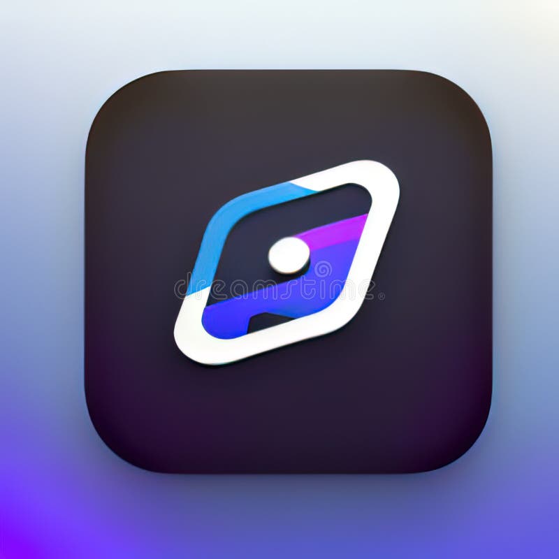 Workout Software App Style Icon. Generative AI. Stock Illustration ...