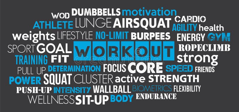 Workout Text Stock Illustrations – 14,003 Workout Text Stock ...