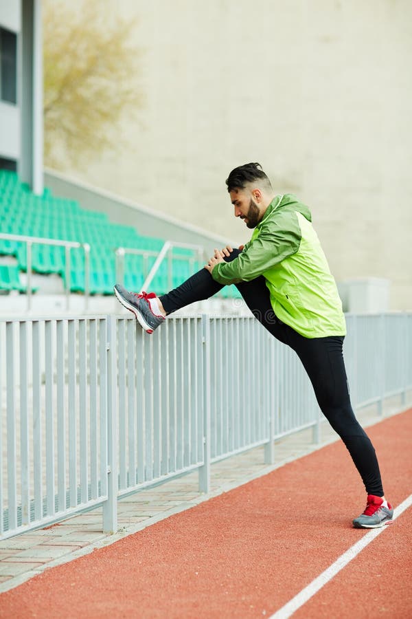 Workout at stadium stock photo. Image of physical, practicing - 73591836