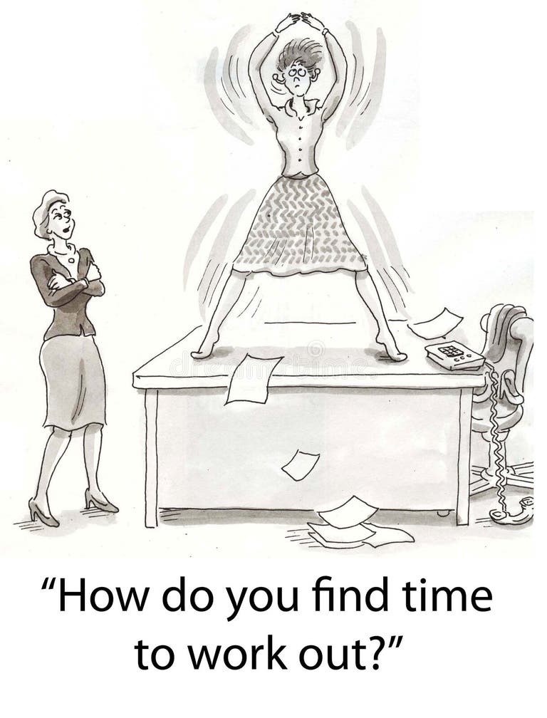 Cartoons Workout Stock Illustrations – 156 Cartoons Workout Stock ...