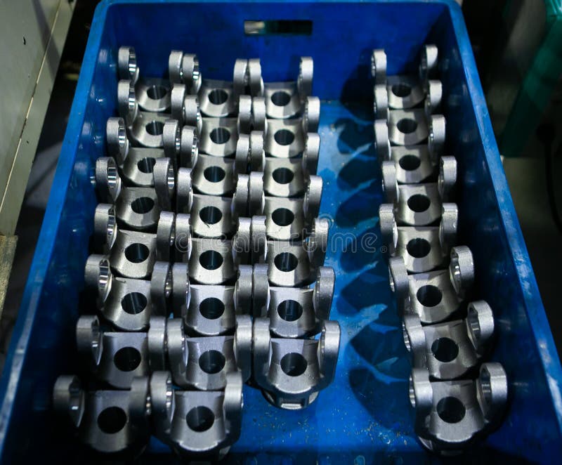 The Workpiece is in Process. Industrial Material Stock Image - Image of ...