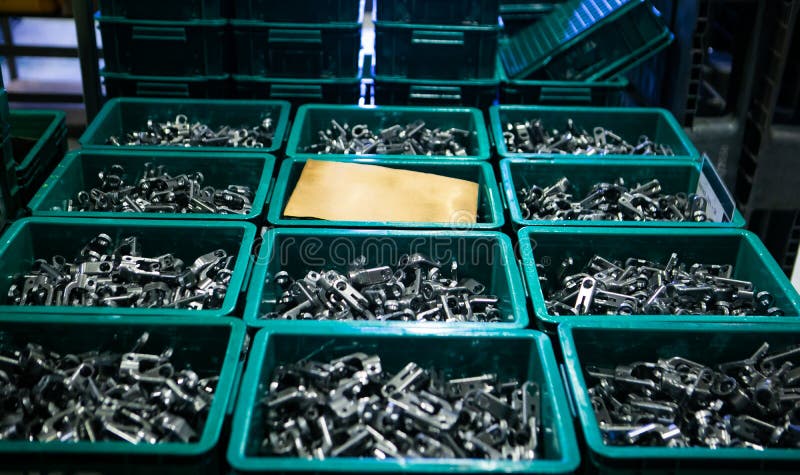 The Workpiece is in Process. Industrial Material Stock Photo - Image of ...