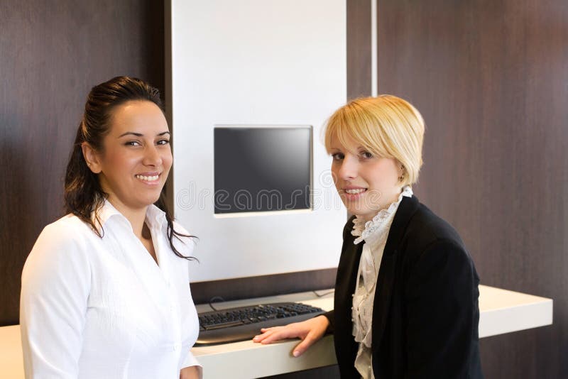 Women at work stock image. Image of achievement, cheerful - 3255265