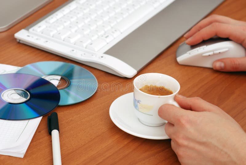 Workplace stock photo. Image of studio, workplace, disc - 4158414