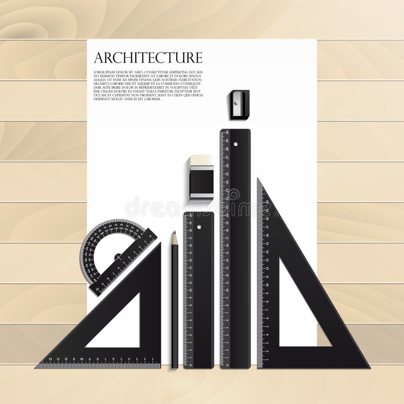 Pencils Protractor Stock Illustrations – 486 Pencils Protractor Stock ...