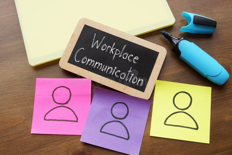 Workplace Communication Shown Using Text Stock Photos - Free & Royalty ...