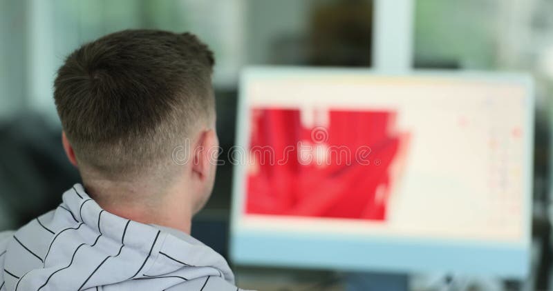 Workplace of Creative Engineer or Designer with Computer and a Picture ...