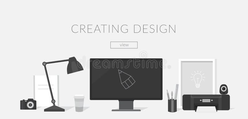 Workplace Designer Illustrator Stock Illustrations – 1,906 Workplace ...