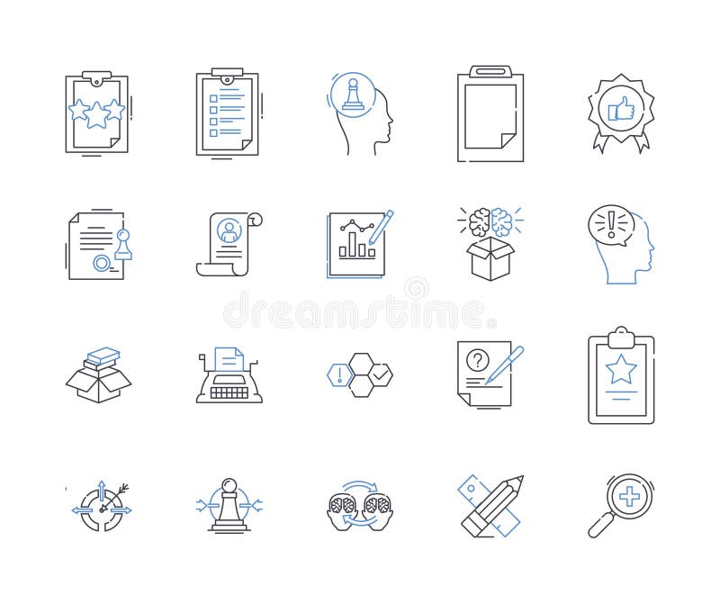 Workplace and Environment Line Icons Collection. Collaboration ... Workplace and Environment Line Icons Collection. Collaboration ...