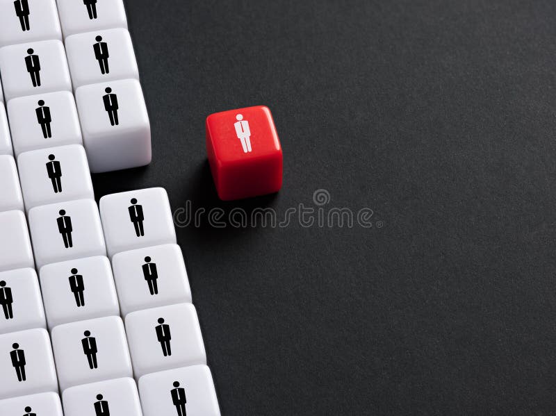 Workplace Exclusion. Exit from the Team or Dismissal from Work Stock ...