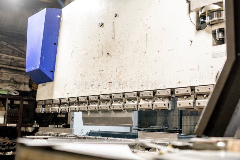 Workplace of Machinebuilder Stock Photo - Image of heavy, profession ...