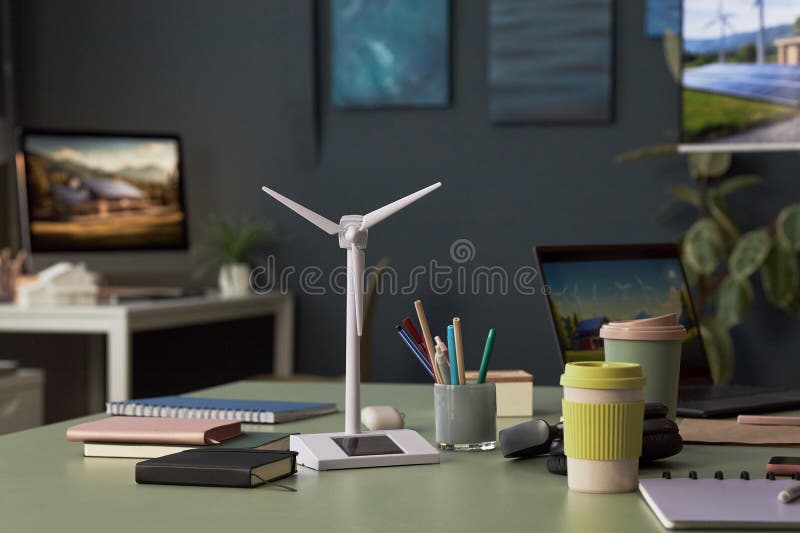 Workplace of Office Workers in Office Stock Photo - Image of workplace ...