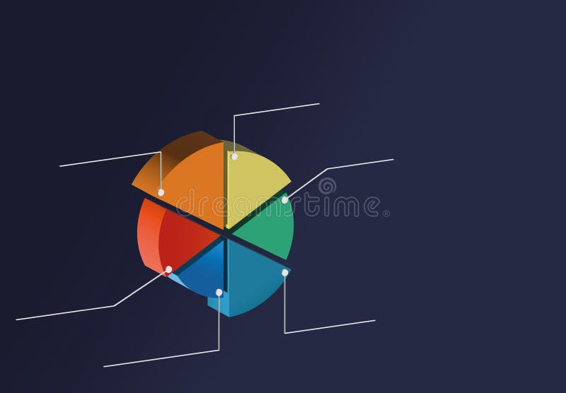Workplace Productivity and Finance-oriented Pie Chart Detailing ...