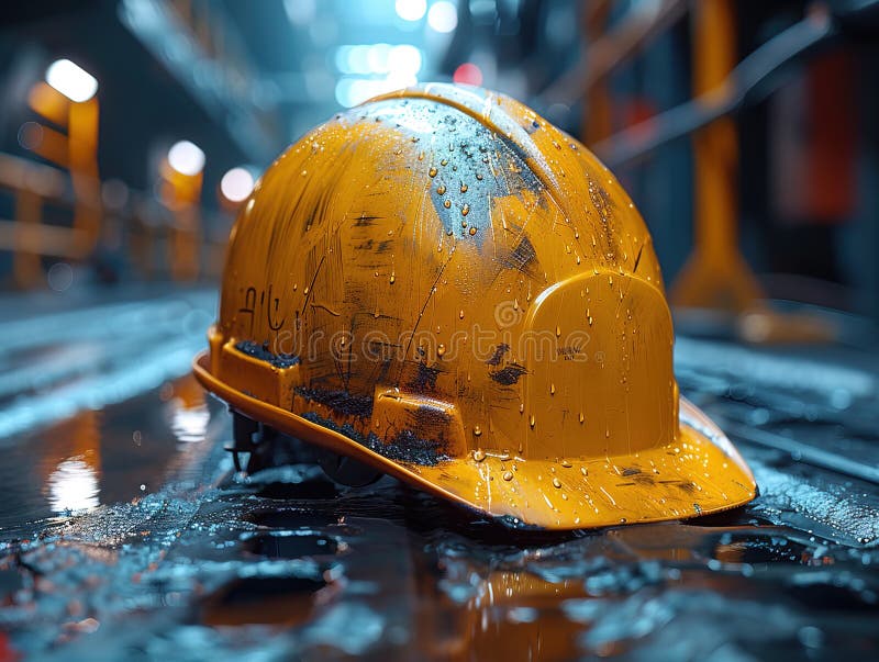 Workplace Safety Conception Engineering Objects on Workplace with ...