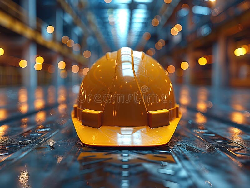 Workplace Safety Conception Engineering Objects on Workplace with ...