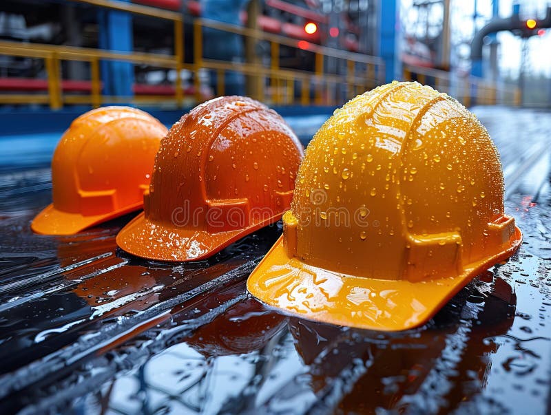 Workplace Safety Conception Engineering Objects on Workplace with ...