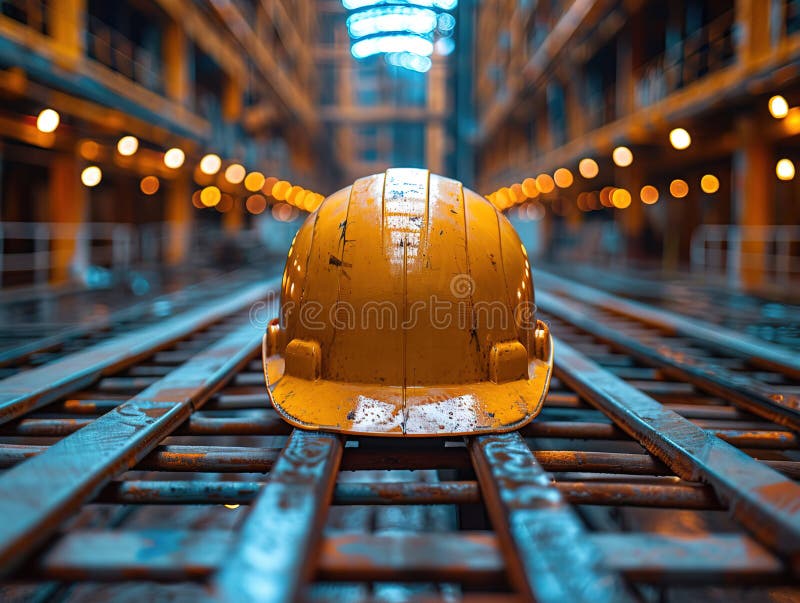 Workplace Safety Conception Engineering Objects on Workplace with ...