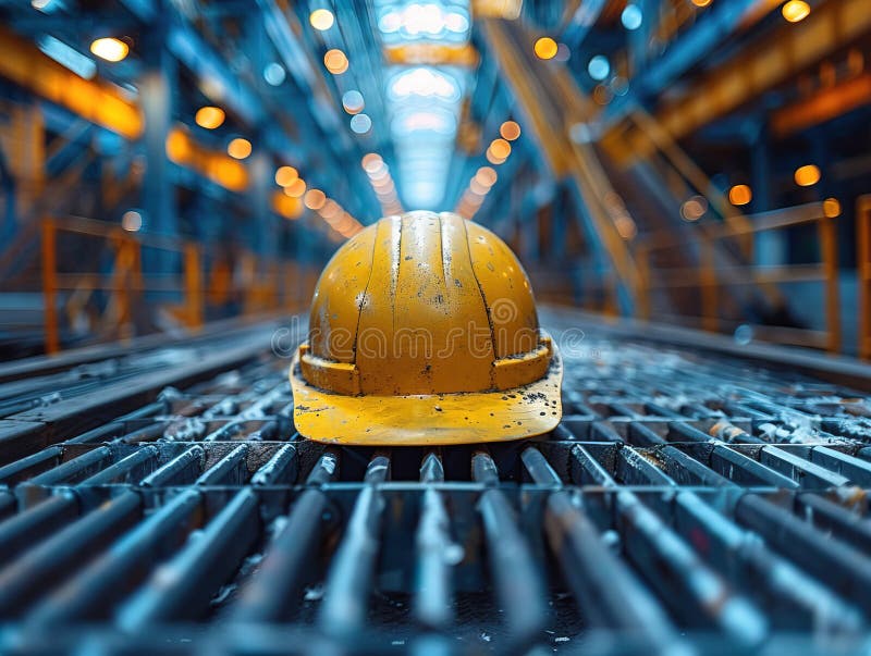 Workplace Safety Conception Engineering Objects on Workplace with ...